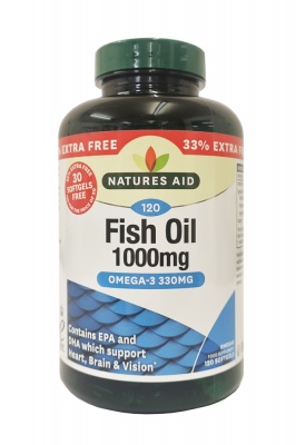 Natures Aid Complete EFA (Omega 3, 6 + 9) 1200mg 135 Softgels (90+45 ...