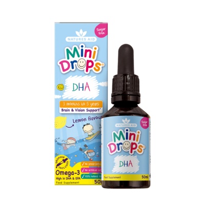 Natures Aid Vitamin D3 Mini Drops 50ml - Natural Health Products