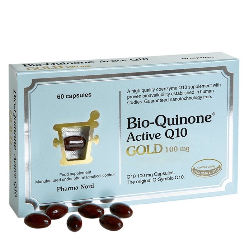 Pharma Nord Bio Quinone Active Q10 Gold 100mg 60 caps - Natural Health ...