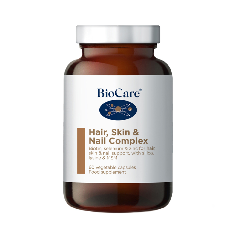 BioCare Hair, Skin & Nail Complex 60 V Caps - Natural Health Products