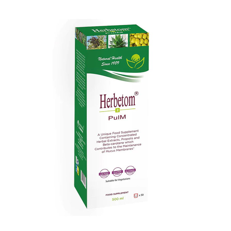 Bioserum Herbetom Pulm 500ml - Natural Health Products