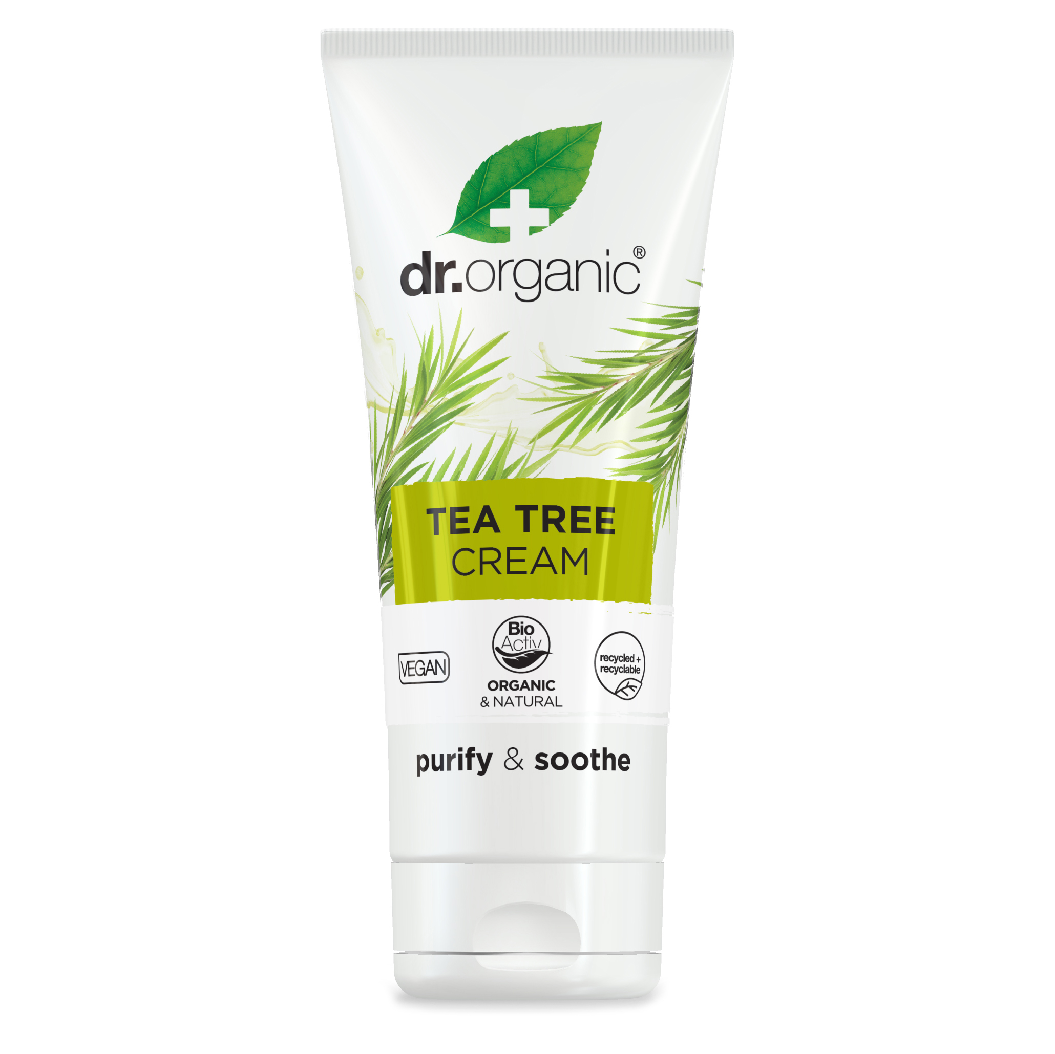 Dr Organic Tea Tree Cream 50ml - Natural Health Products