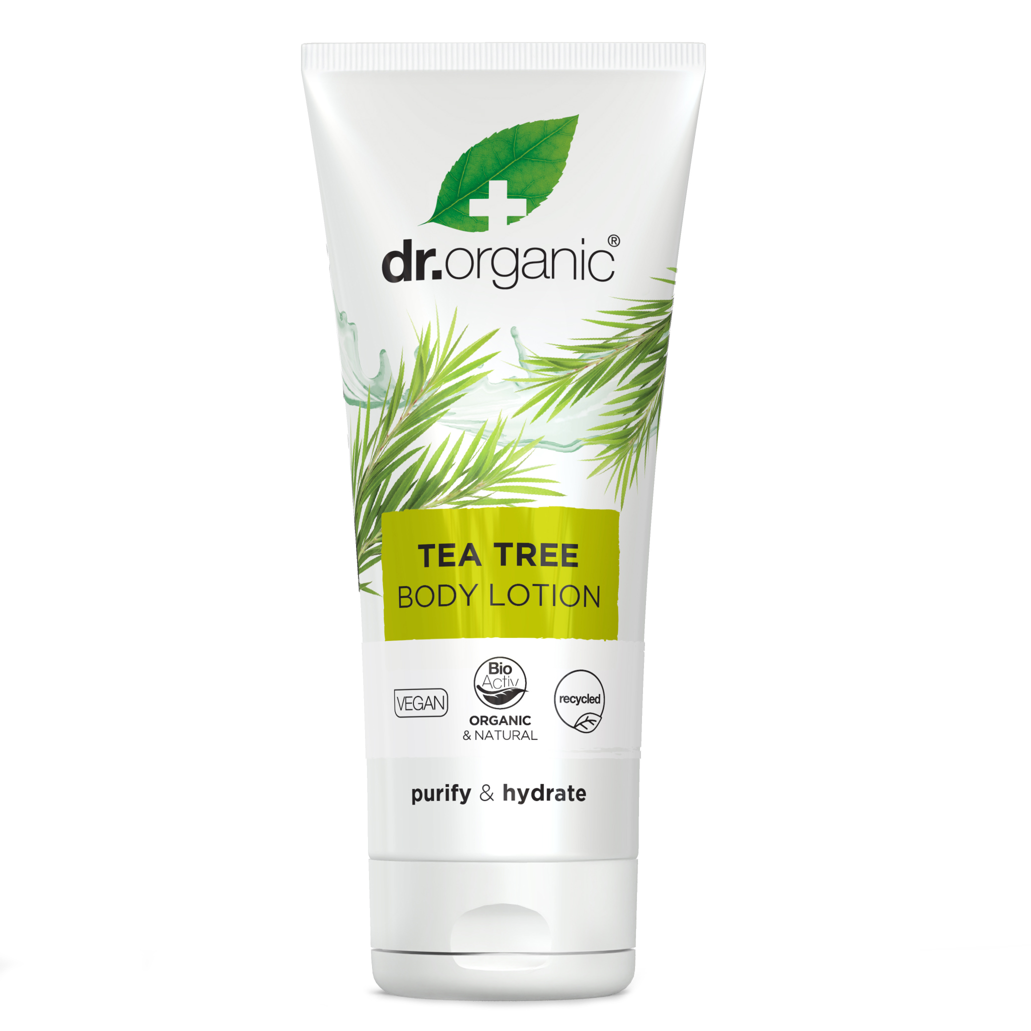 Dr Organic Tea Tree Body Lotion 200ml - Natural Health Products
