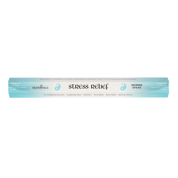 Elements Stress Relief Incense Sticks 20's - Natural Health Products