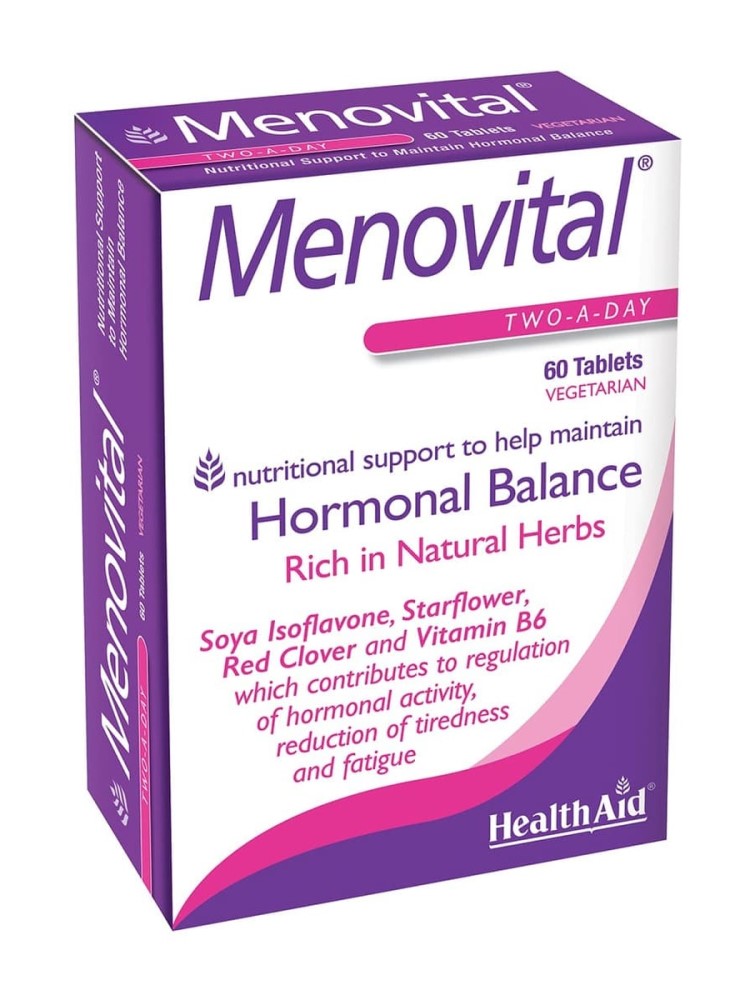 Health Aid Menovital 60 tabs - Natural Health Products