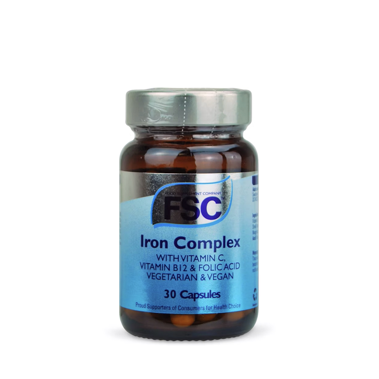 FSC Iron Complex 30 caps - Natural Health Products