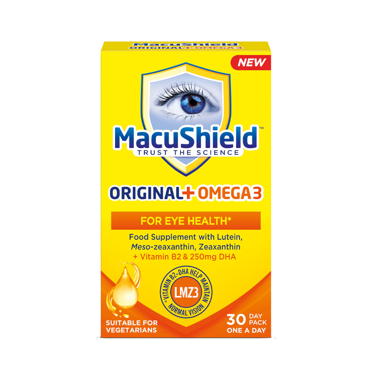 MacuShield Original+ Omega3 30 Day Pack - Natural Health Products