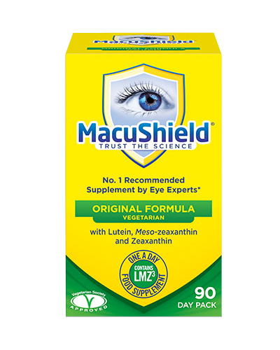 MacuShield Original+ Vegetarian 90 Day Pack - Natural Health Products