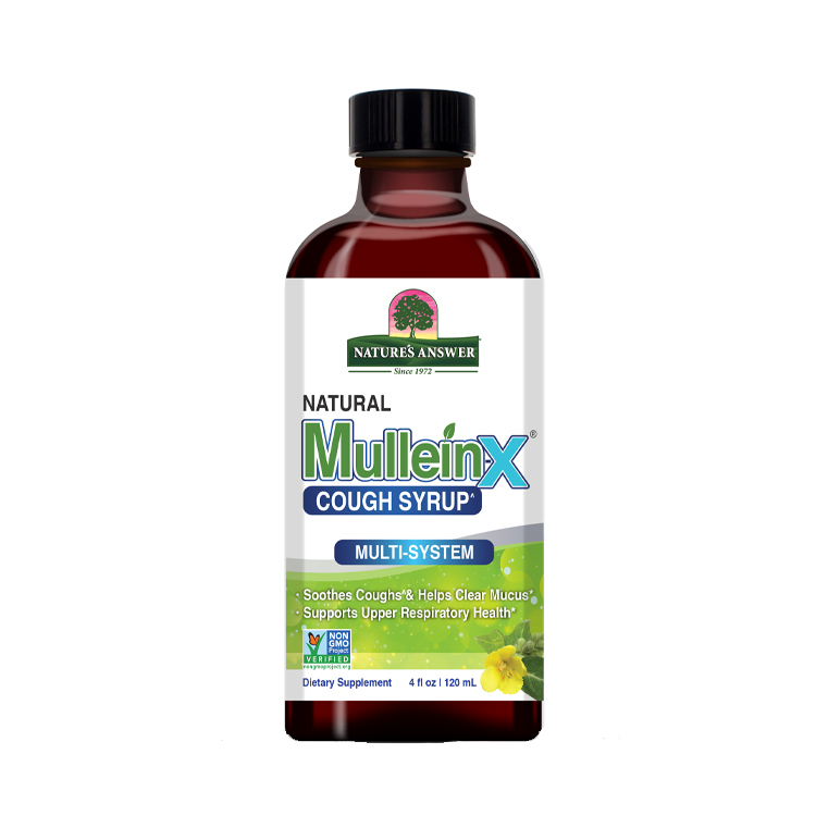 Natures Answer MulleinX Cough Syrup Multi System 120ml - Natural Health ...