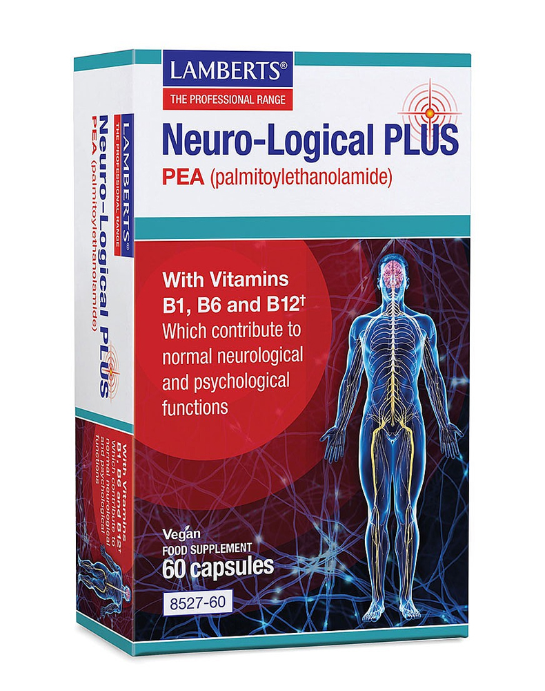 Lamberts Neuro Logical PLUS PEA 60 caps - Natural Health Products