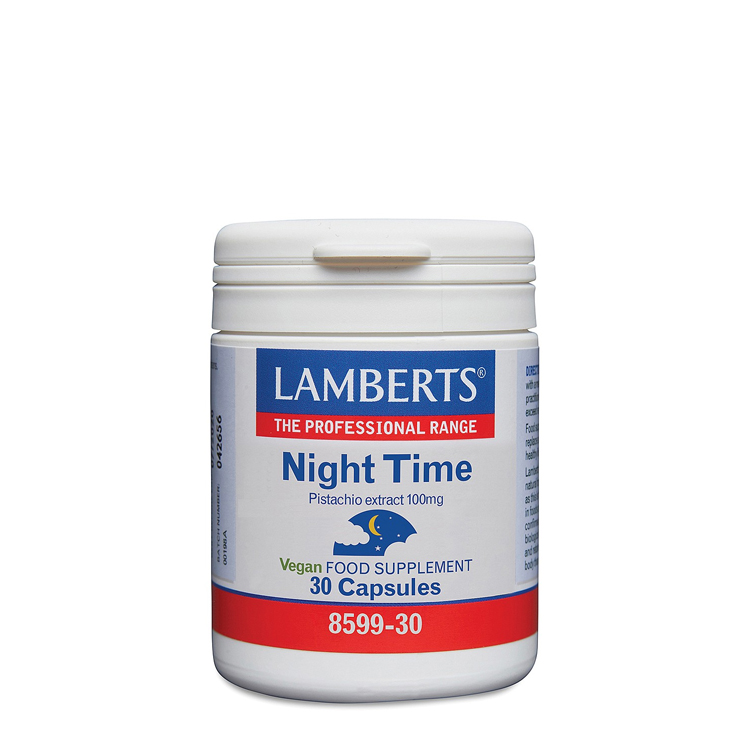 Lamberts Night Time Pistachio Extract 100mg 30 caps - Natural Health ...