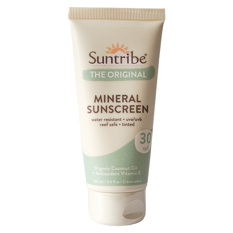 Suntribe Natural Mineral Sunscreen SPF30 100ml - Natural Health Products