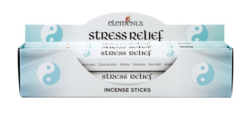 Elements Stress Relief Incense Sticks 20's - Natural Health Products