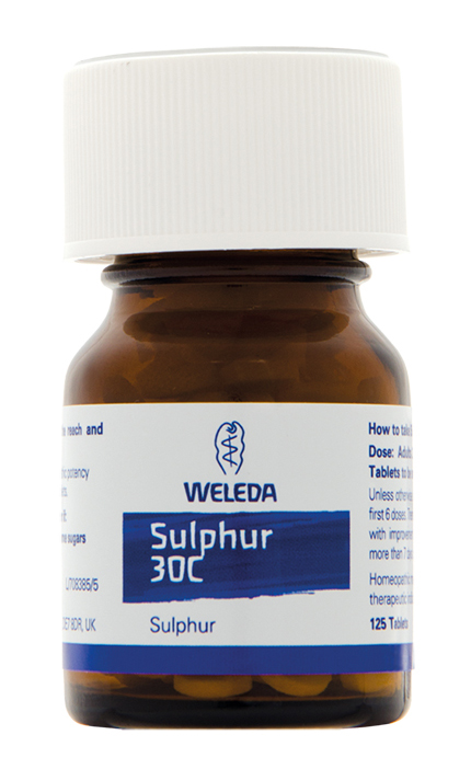 Weleda Sulfur 30C 125 tabs - Natural Health Products