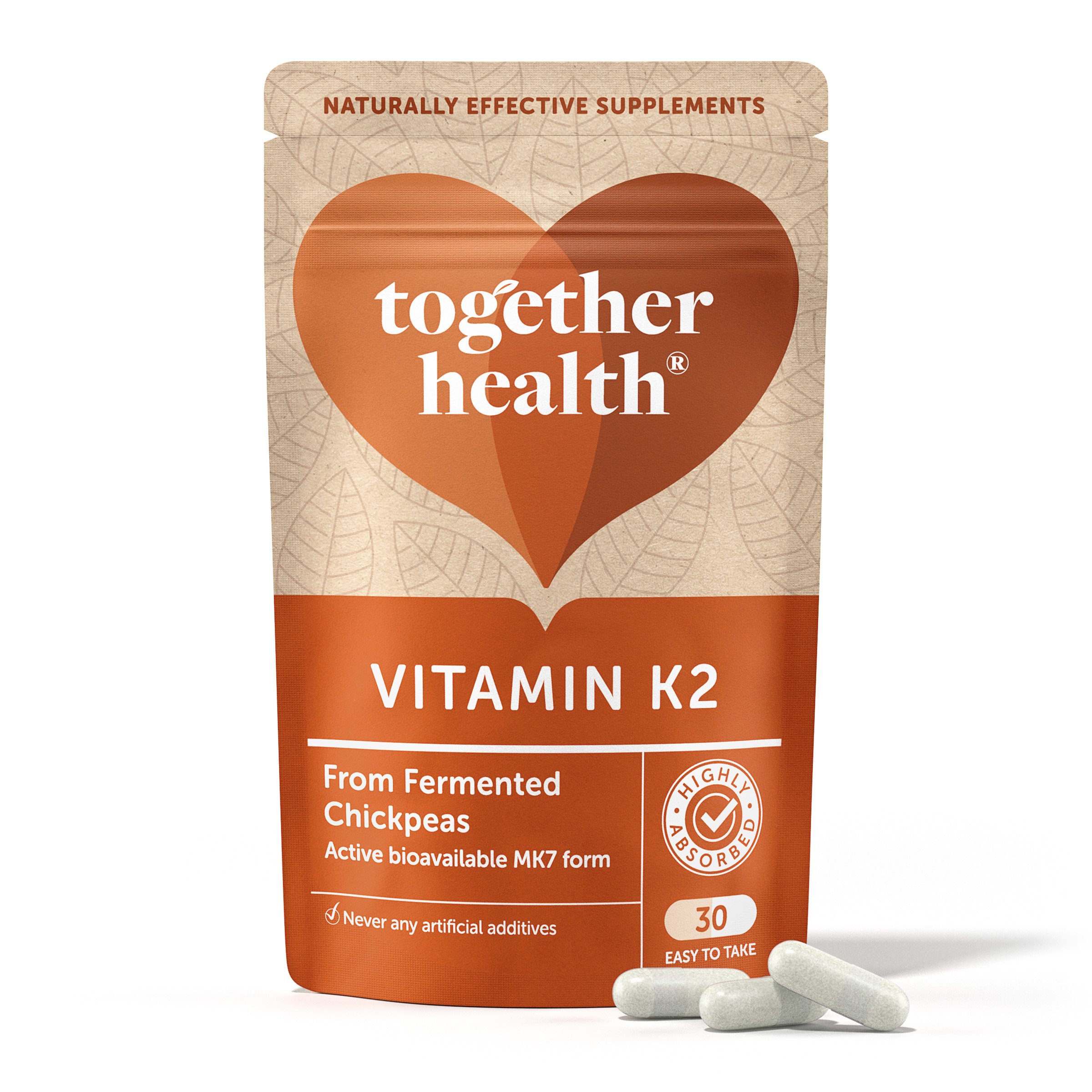 Together Health Vitamin K2 30 caps - Natural Health Products