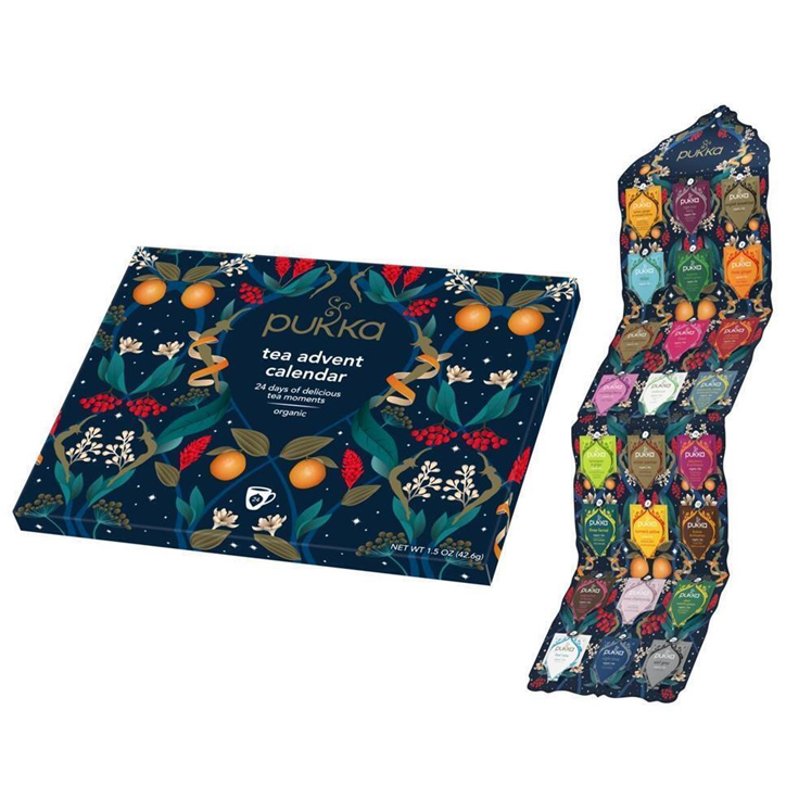 Pukka Tea Advent Calendar 24 Tea Sachets - Natural Health Products