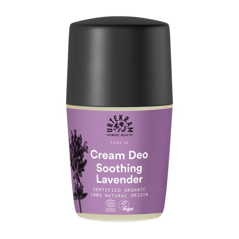 Urtekram Cream Deo Soothing Lavender 50ml - Natural Health Products