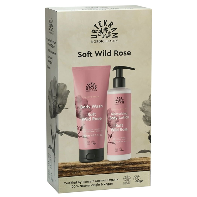 Urtekram Soft Wild Rose Gift Set - Natural Health Products