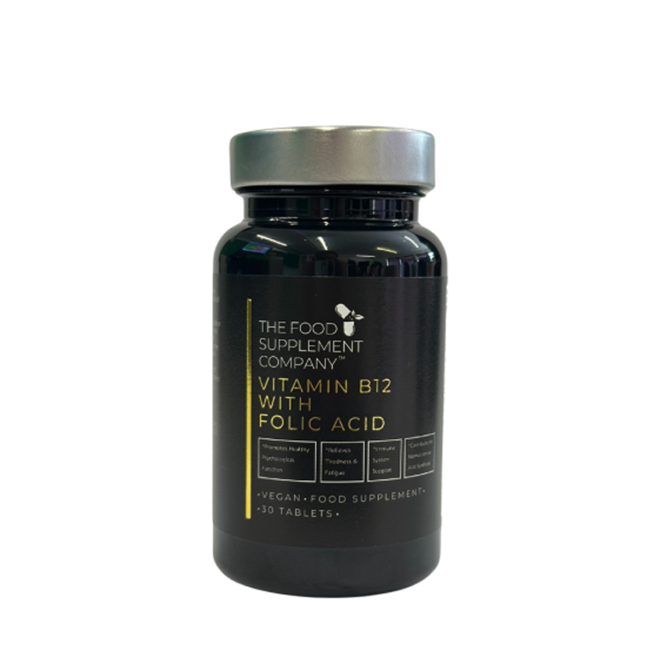 FSC Vitamin B12 with Folic Acid 30 Tabs - Natural Health Products