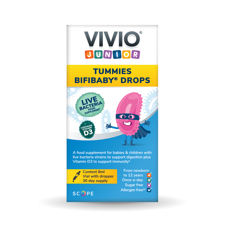 Vivio Junior Bifi Baby Drops 8ml - Natural Health Products