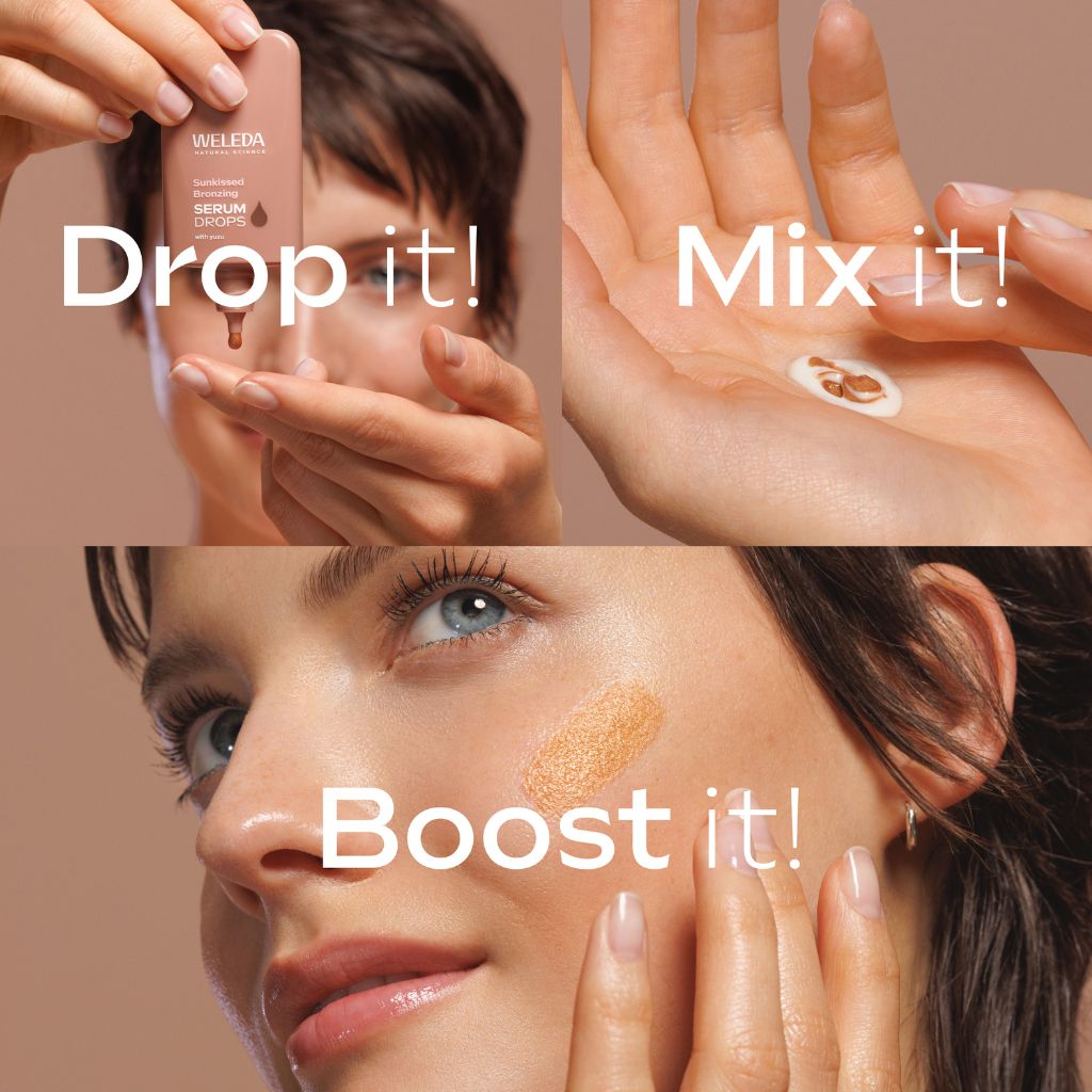 Weleda Sunkissed Bronzing Serum Booster Drops 30ml - Natural Health ...