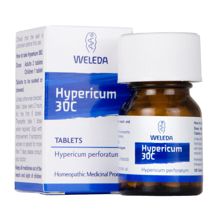 Weleda Hypericum 30C 125 tabs - Natural Health Products