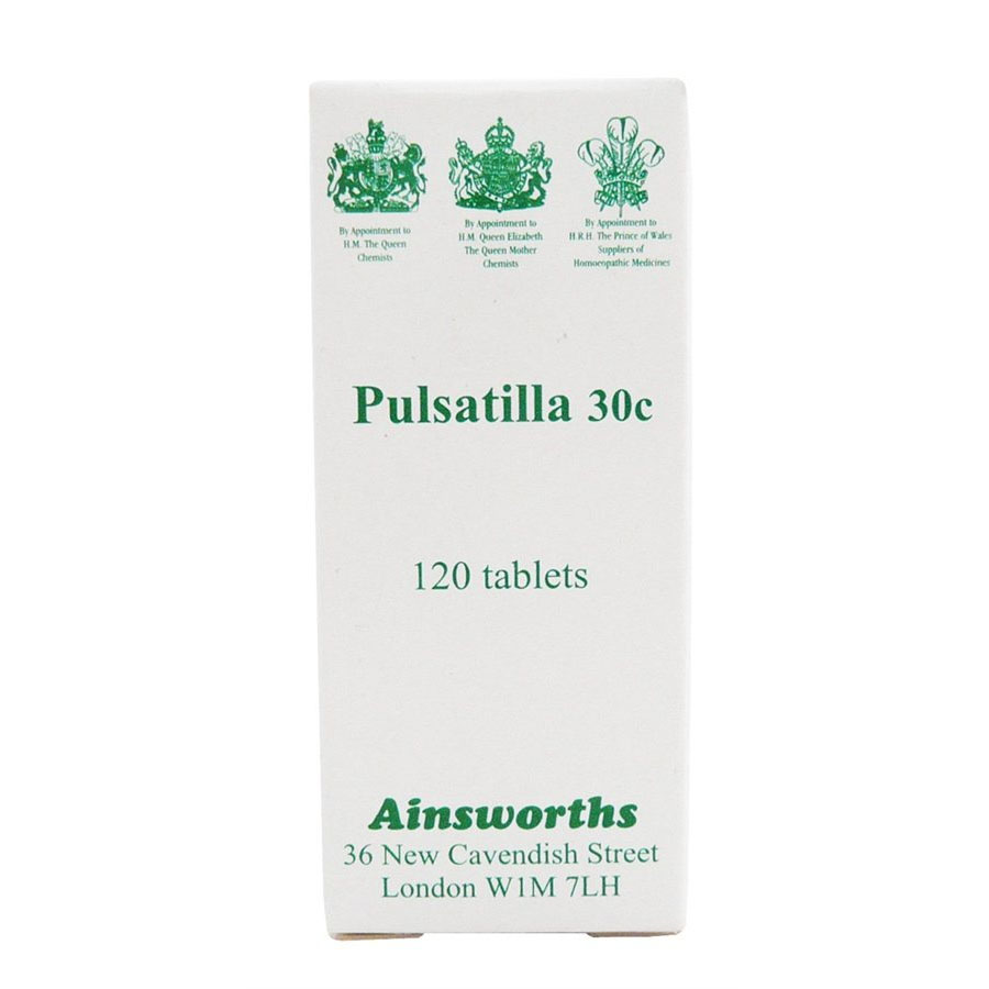 Ainsworths Pulsatilla 30c 120 tabs - Natural Health Products