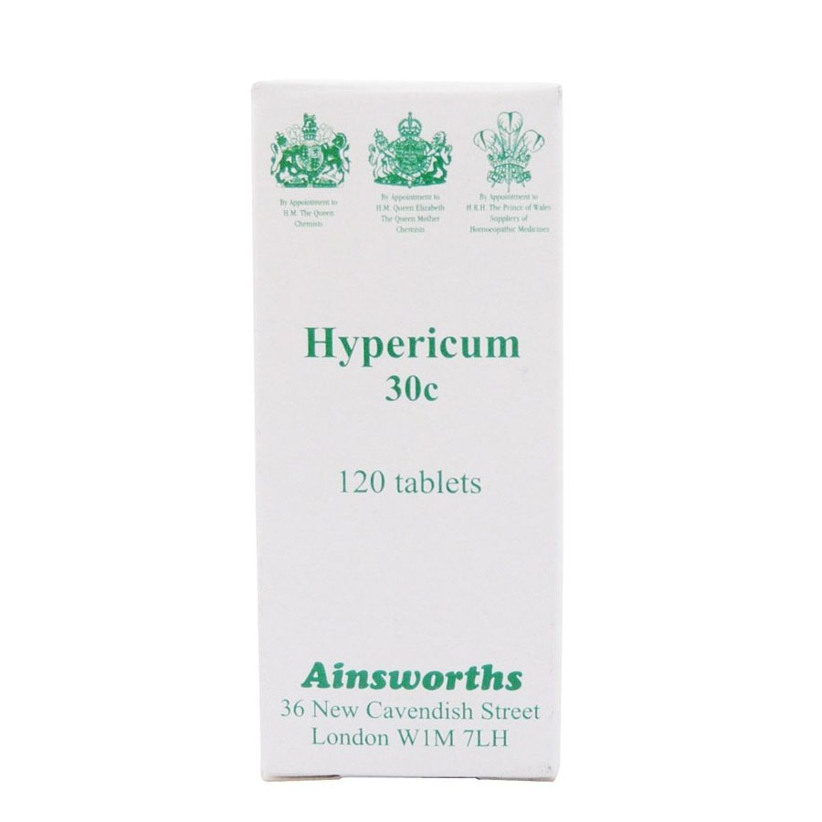 Ainsworths Hypericum 30c 120 tabs - Natural Health Products