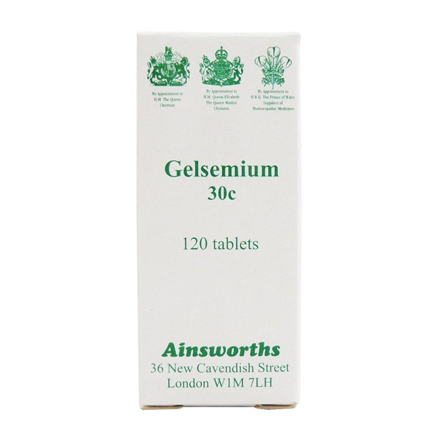 Ainsworths Gelsemium 30c 120 tabs - Natural Health Products