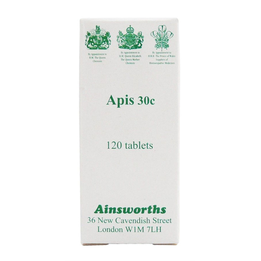 Ainsworths Apis 30c 120 tabs - Natural Health Products