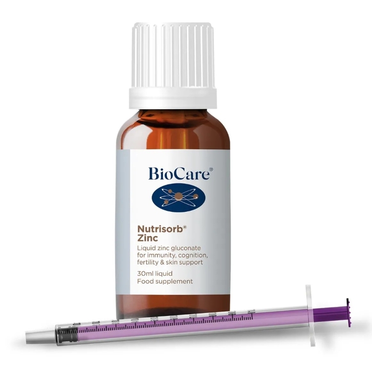 BioCare Nutrisorb Zinc 30ml - Natural Health Products